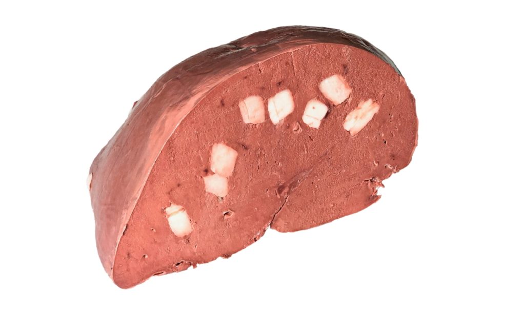 Kalfslever gelardeerd - Chateaubriand